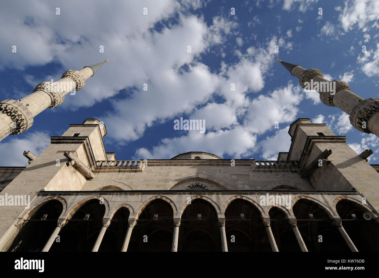 Blue mosque from outside Stock Photo - Alamy