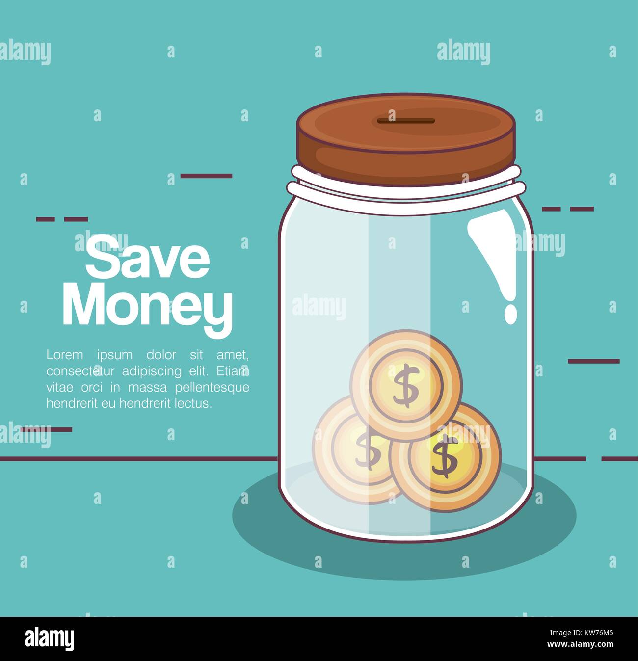 save money jar icon Stock Vector Image & Art - Alamy