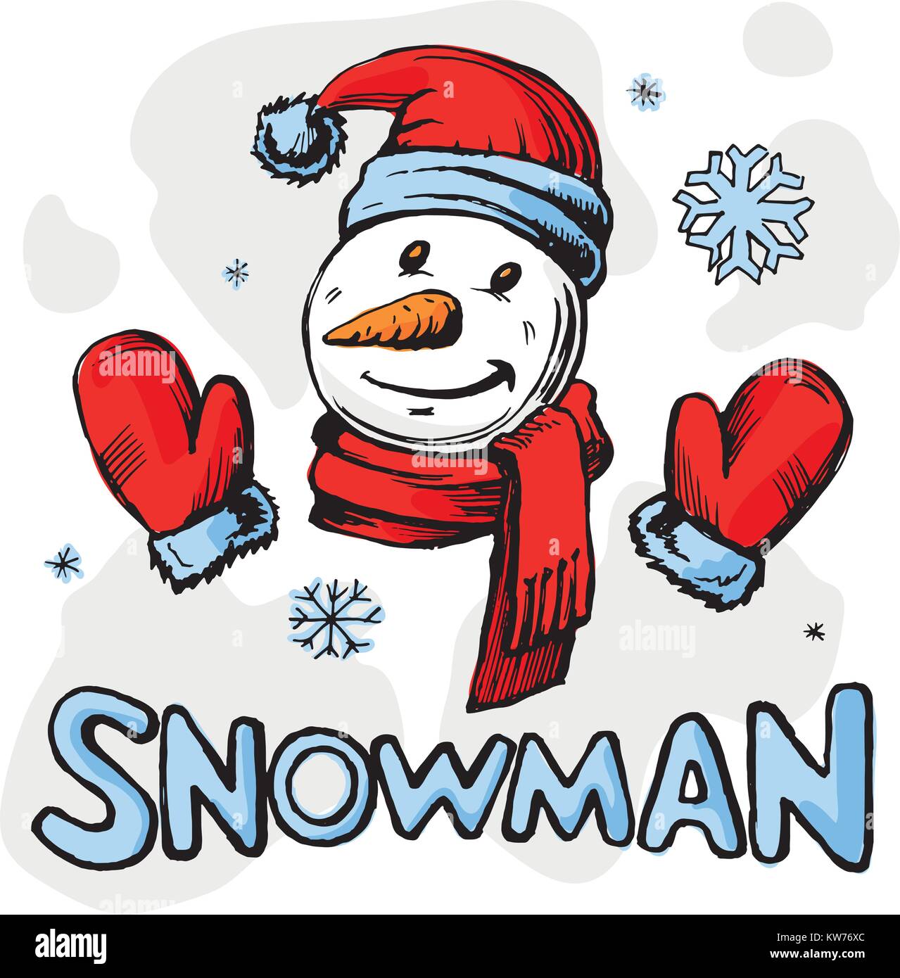 Colored winter snowflake icon Stock Vector Images - Alamy