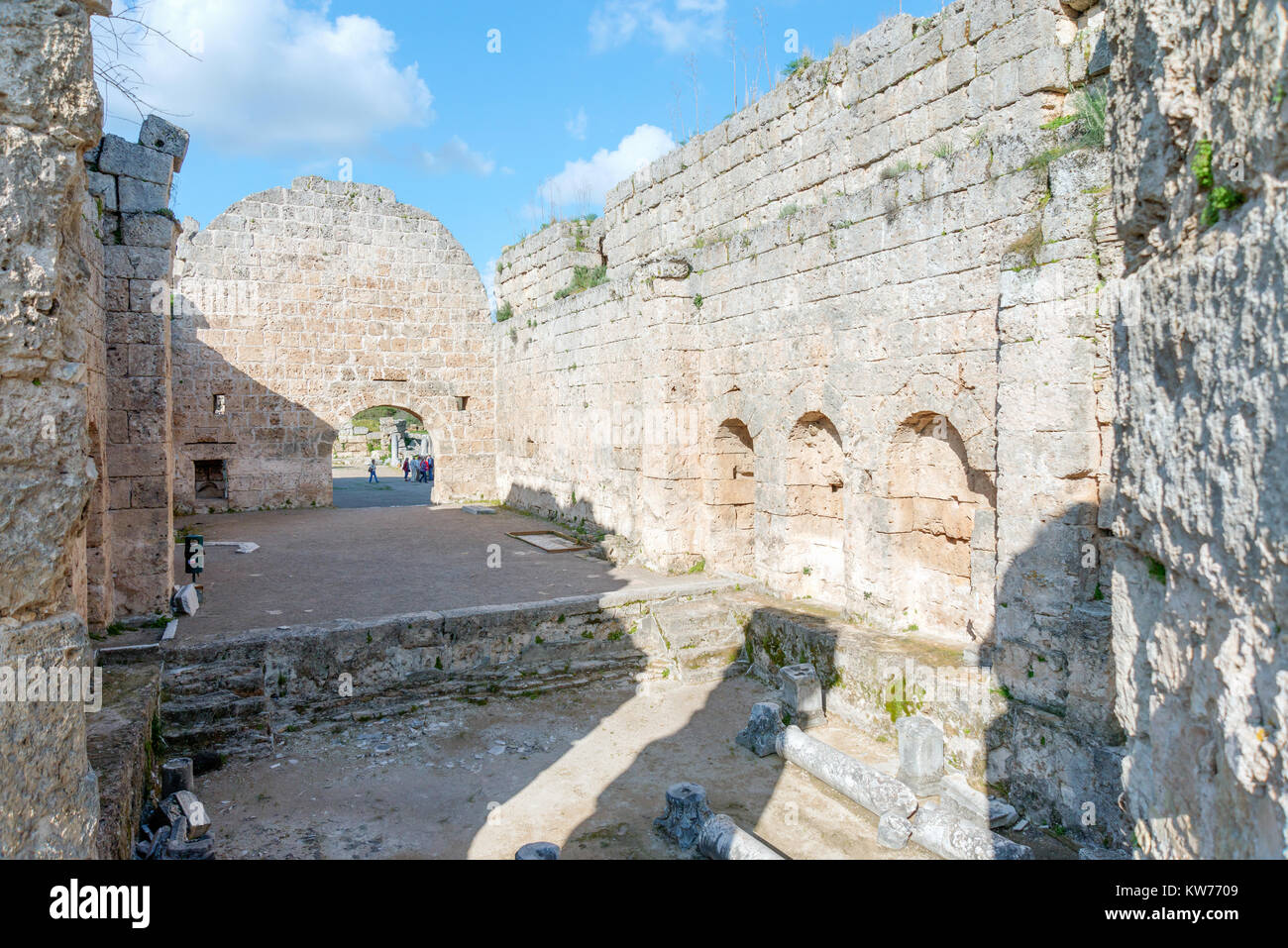 Ancient Perge City ruins,ANTALYA,TURKEY Stock Photo - Alamy
