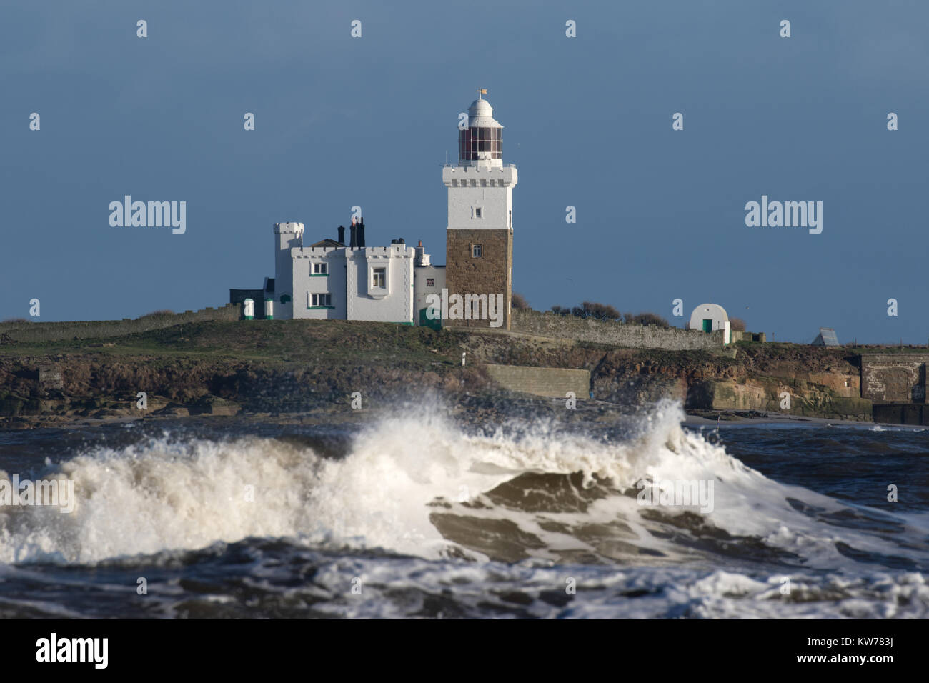 Coquet Island in Northumberland Stock Photo - Alamy