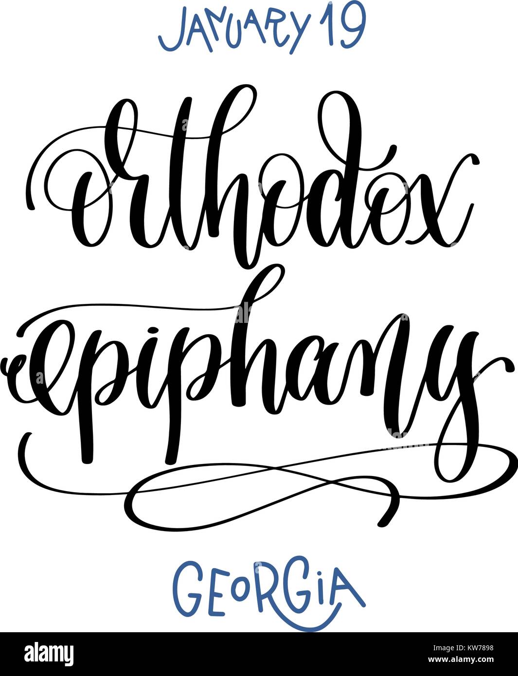 Orthodox epiphany Stock Vector Images - Alamy