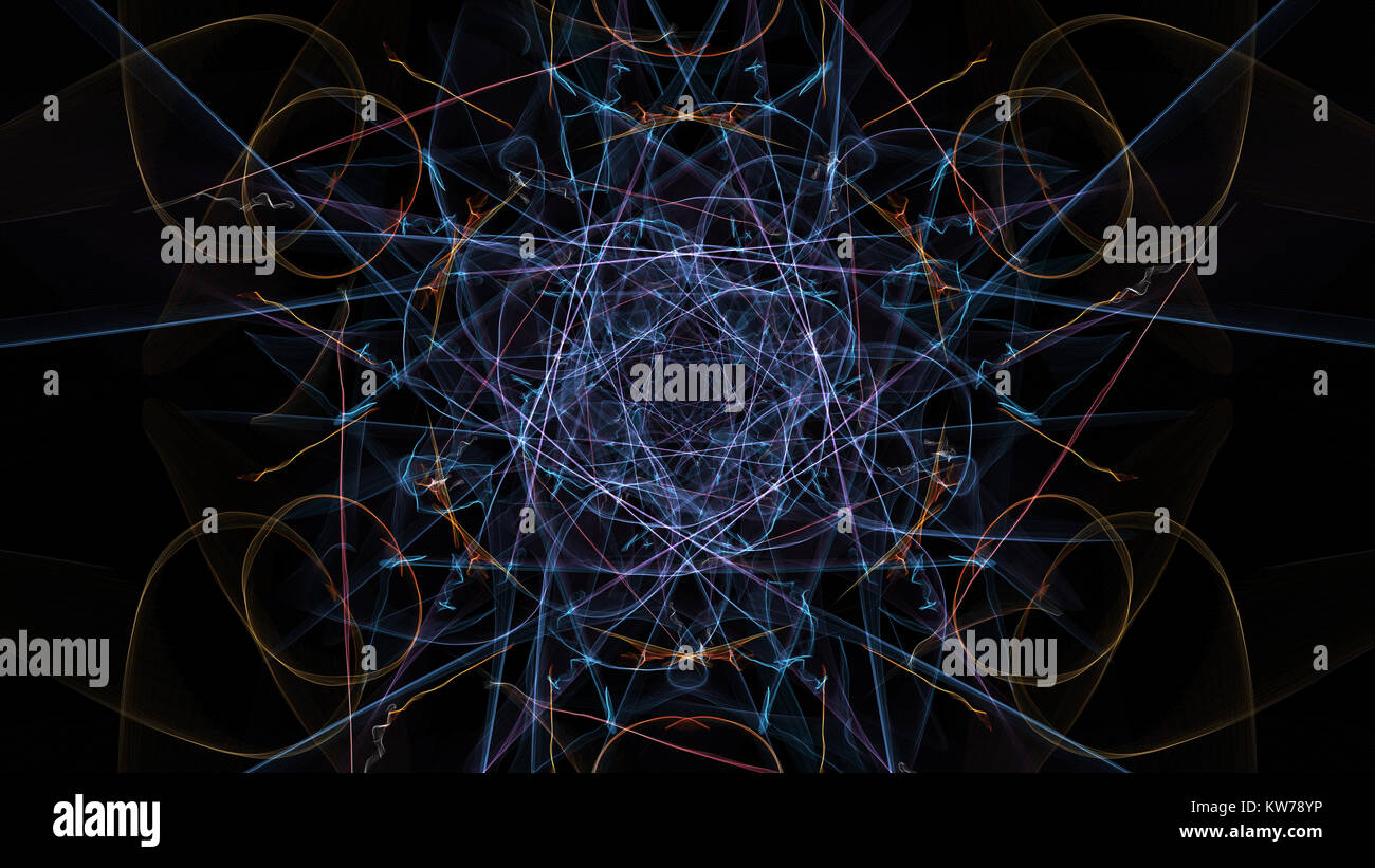 Modern abstract dark background. Silk symmetry series Stock Photo - Alamy