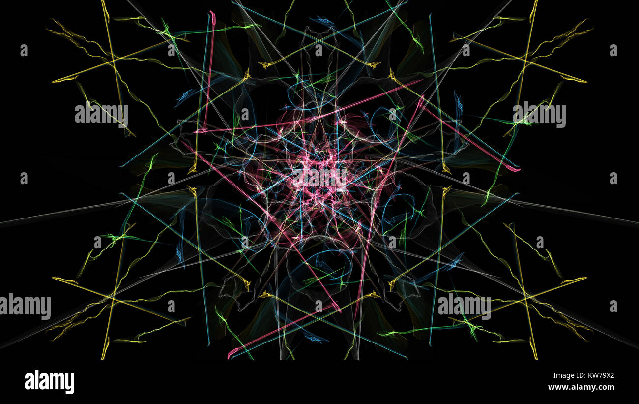Modern abstract dark background. Silk symmetry series Stock Photo - Alamy