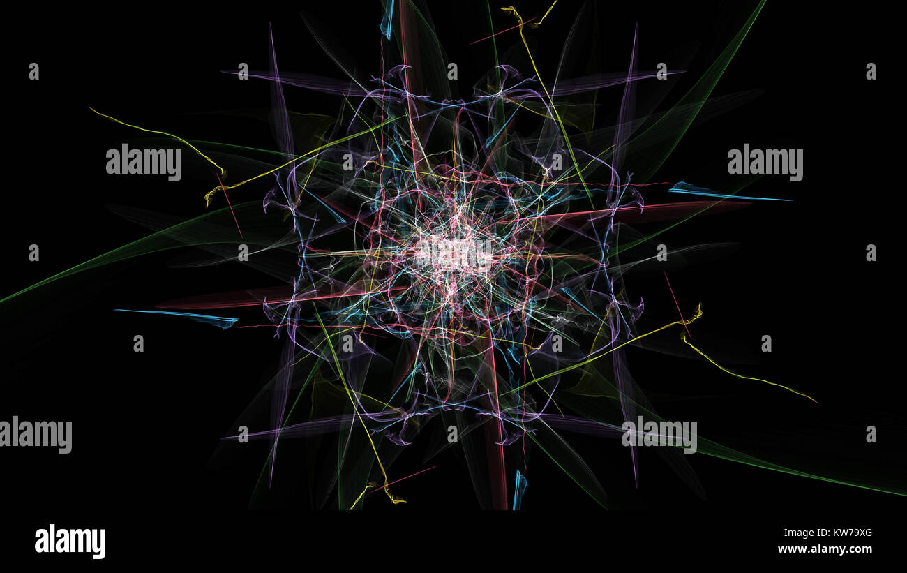 Modern abstract dark background. Silk symmetry series Stock Photo - Alamy