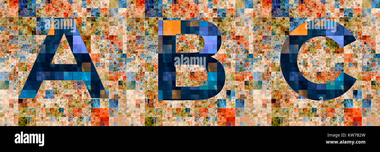 Abc pattern hi-res stock photography and images - Alamy