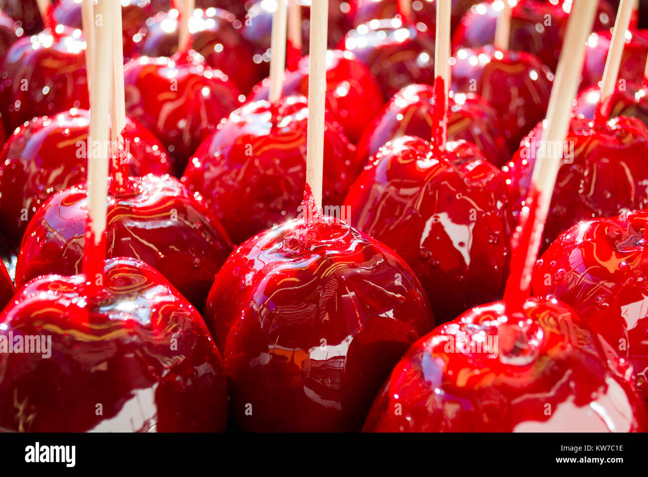 Candy Apples Fair High Resolution Stock Photography and Images - Alamy