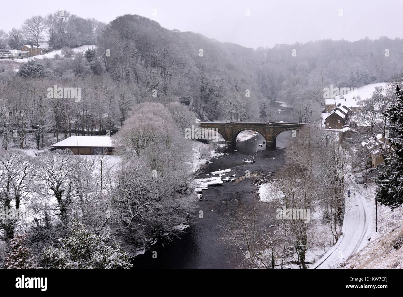 Bridge river swale hi-res stock photography and images - Alamy