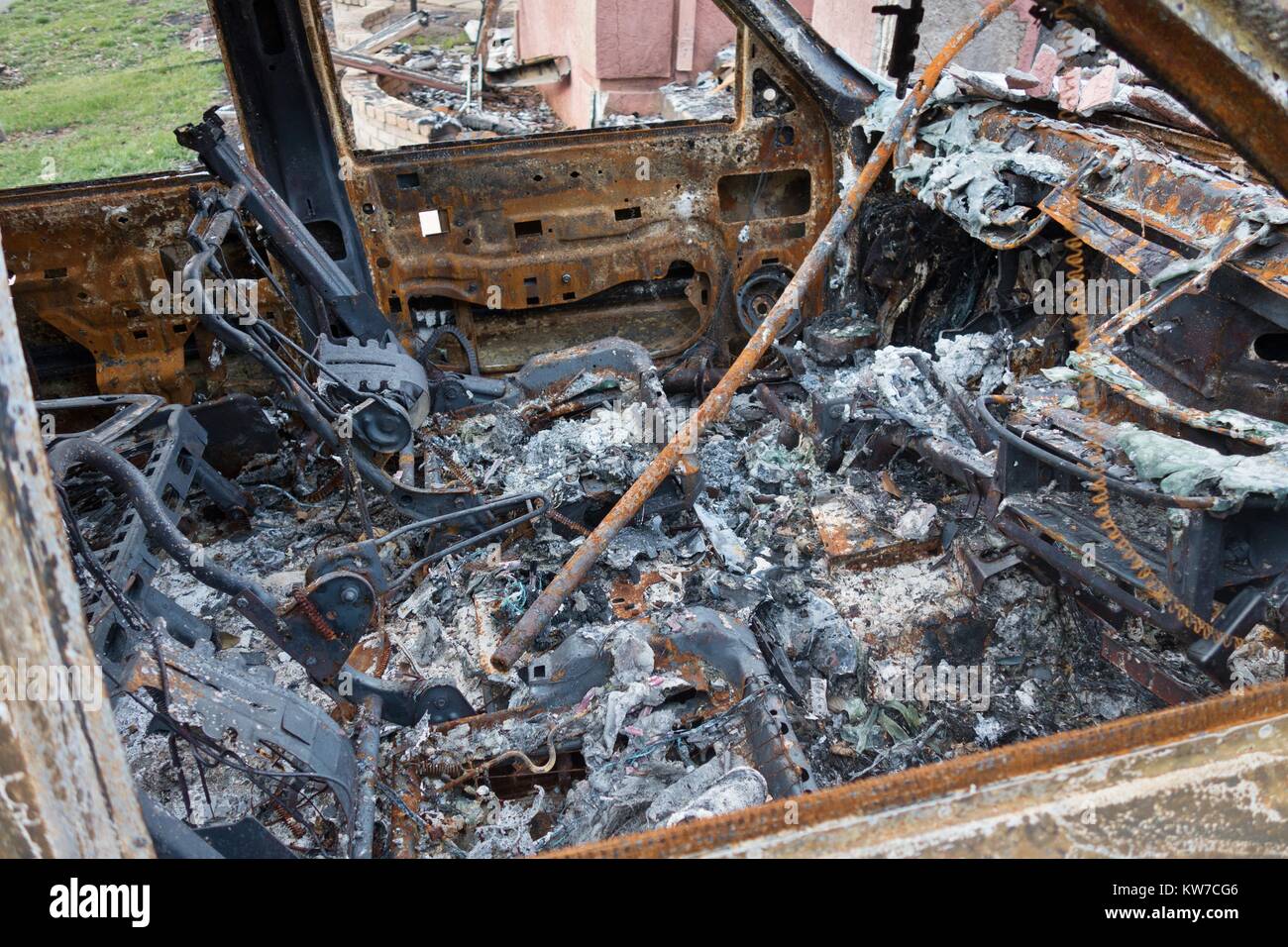 Car fire rosa hi-res stock photography and images - Alamy