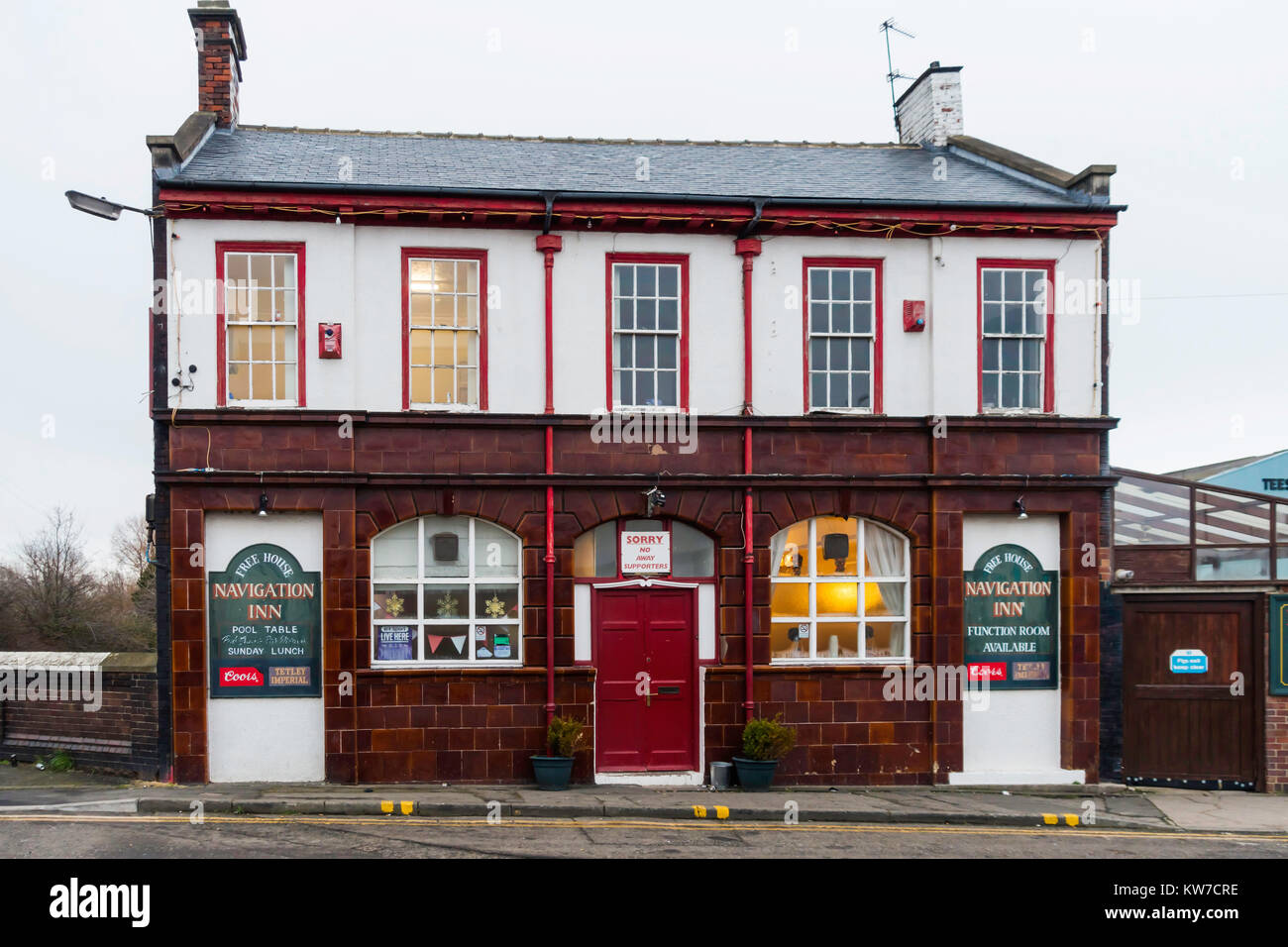 "The Navigation Inn pub in Cargo Fleet, near the Middlesborough ...