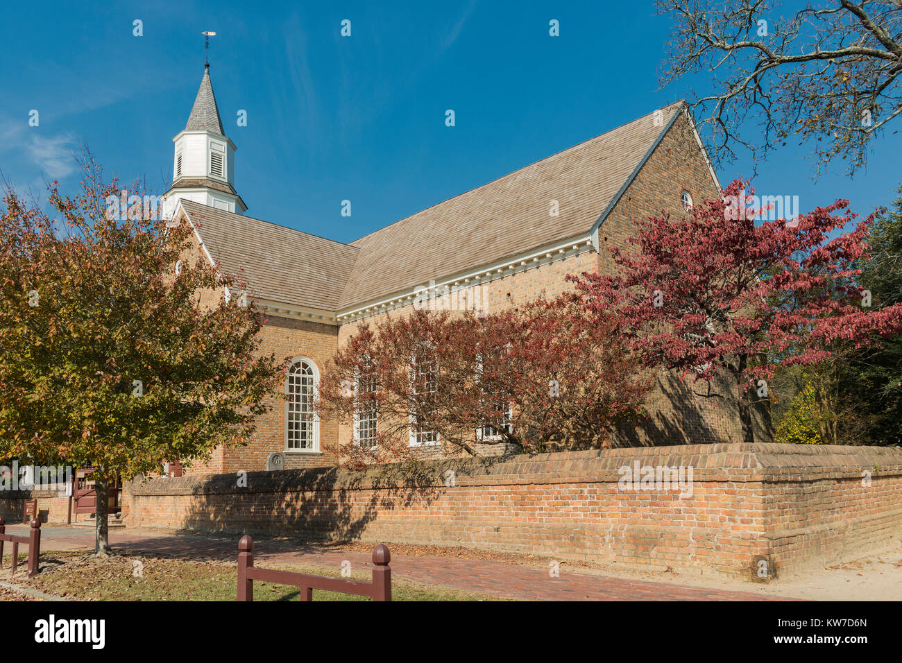 Colonial church 18th century hi-res stock photography and images - Alamy