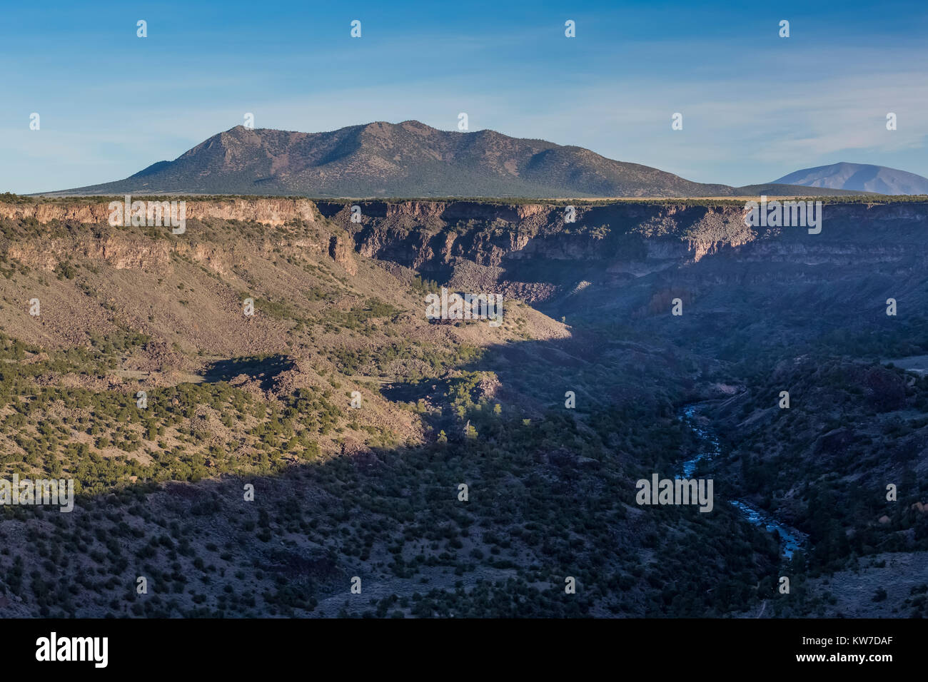 Rio Grande Gorge in the Wild Rivers Area of Rio Grande del Norte ...