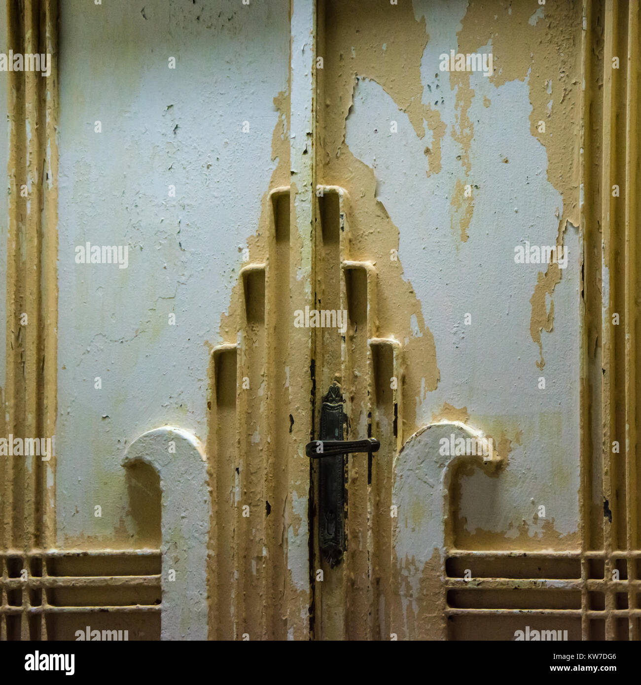 Old Steel Door Stock Photo - Alamy