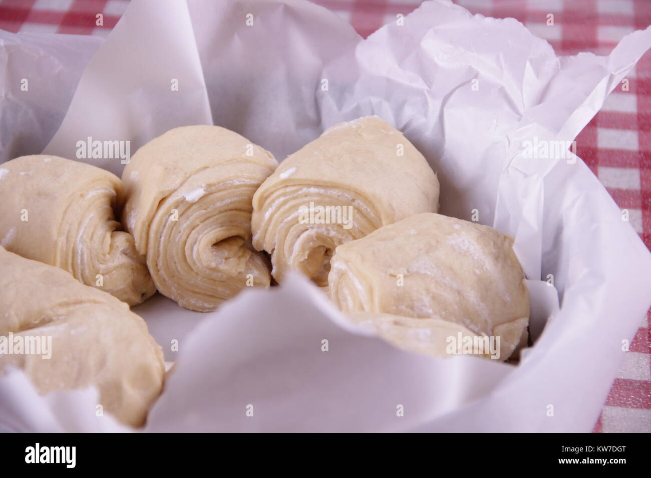 Rising puff dough Stock Photo - Alamy