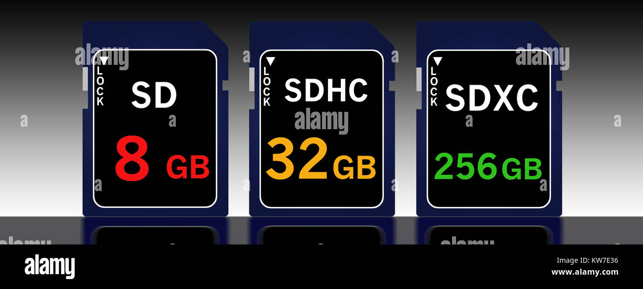Flash memory is the theme of this illustration with assorted devices ...