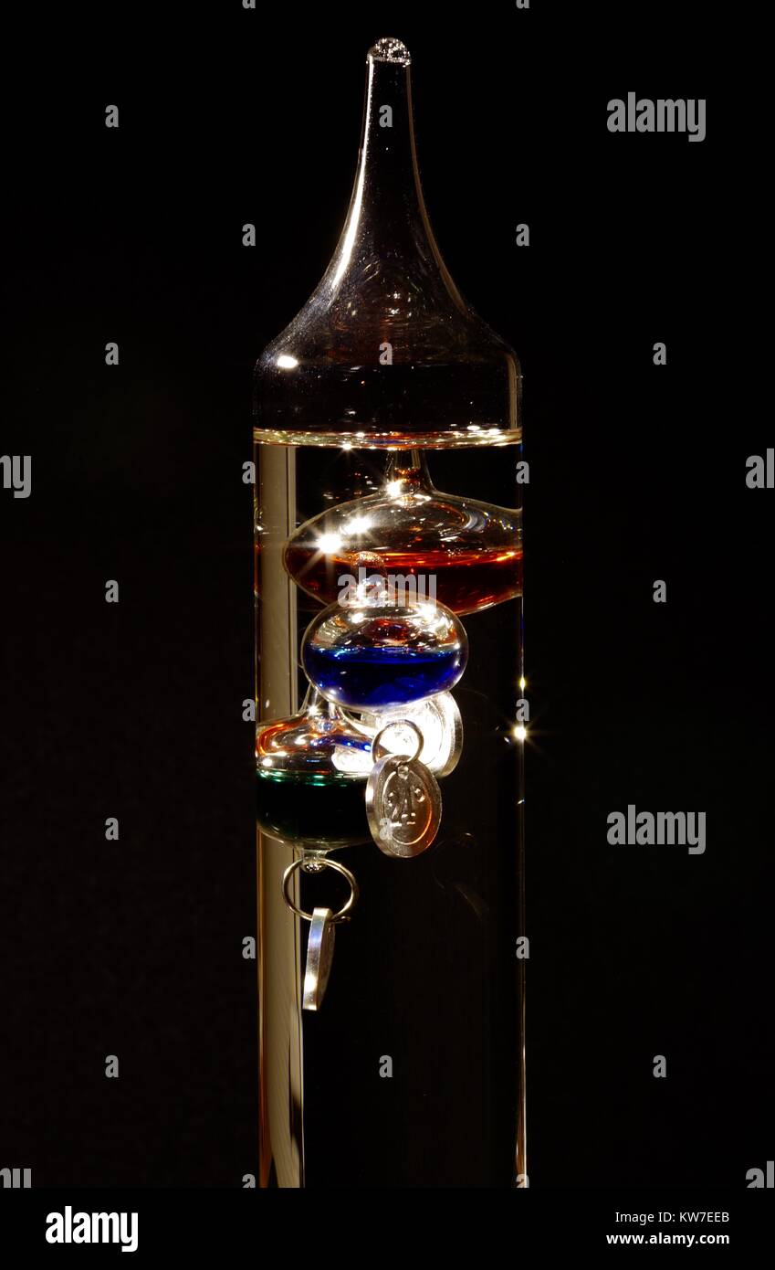 Galileo galilei thermometer hi-res stock photography and images - Alamy