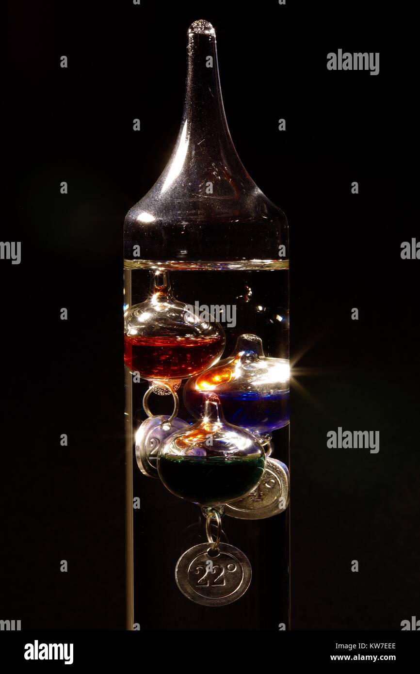 Galileo galilei thermometer hi-res stock photography and images - Alamy