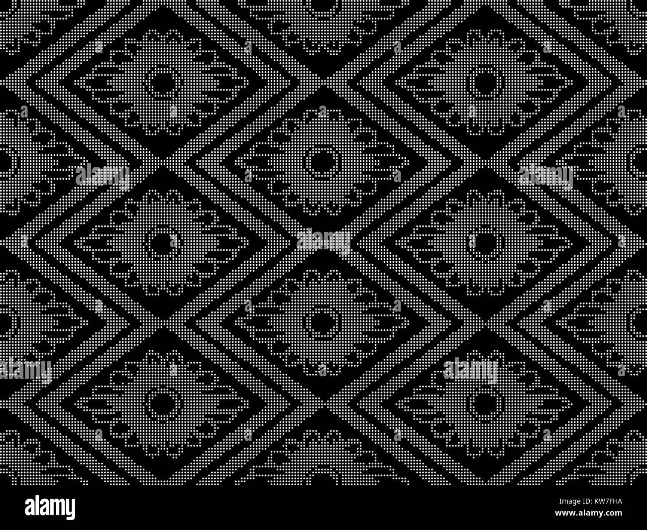 Black sawtooth frame Stock Vector Images - Alamy