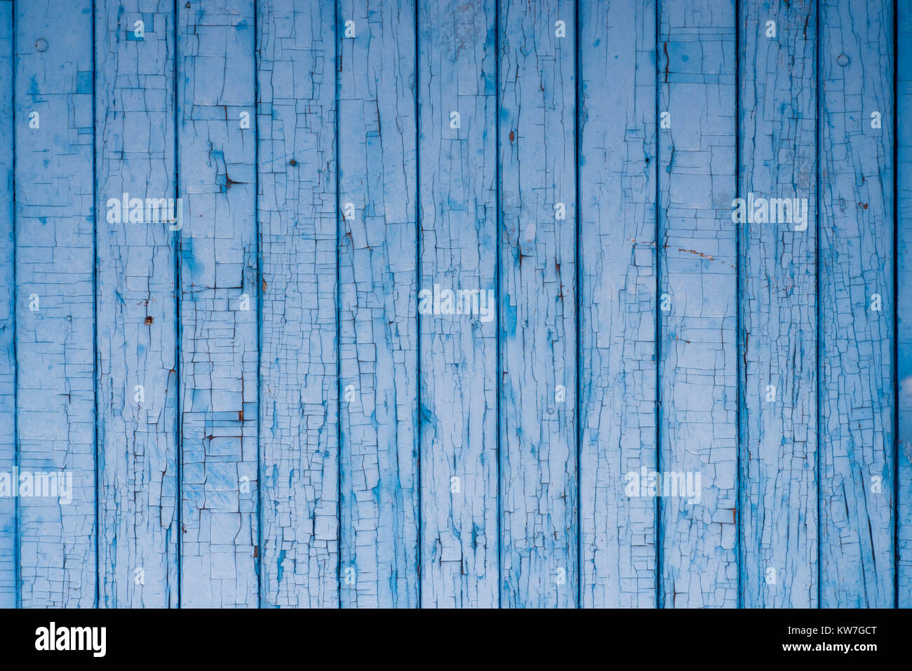 old weathered blue painted wood wall background texture Stock Photo - Alamy