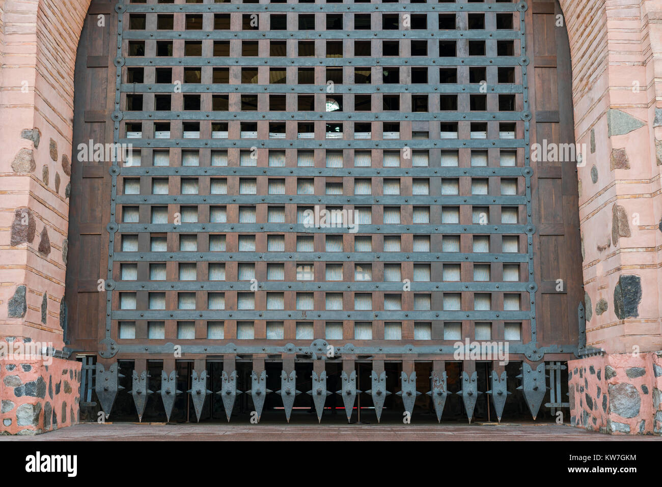 old gate to enter the city Stock Photo - Alamy