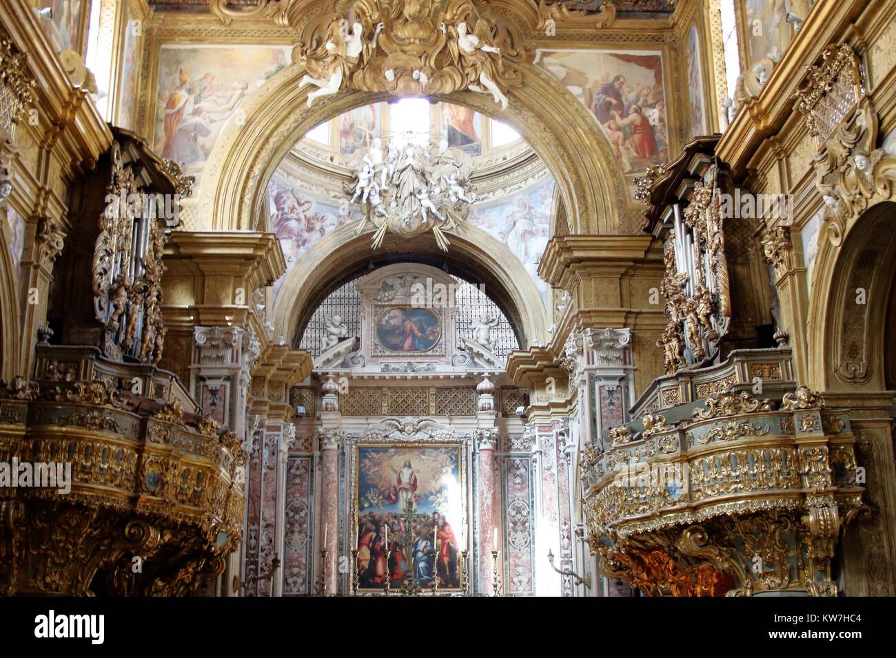 Neapolitan baroque architecture hi-res stock photography and images - Alamy