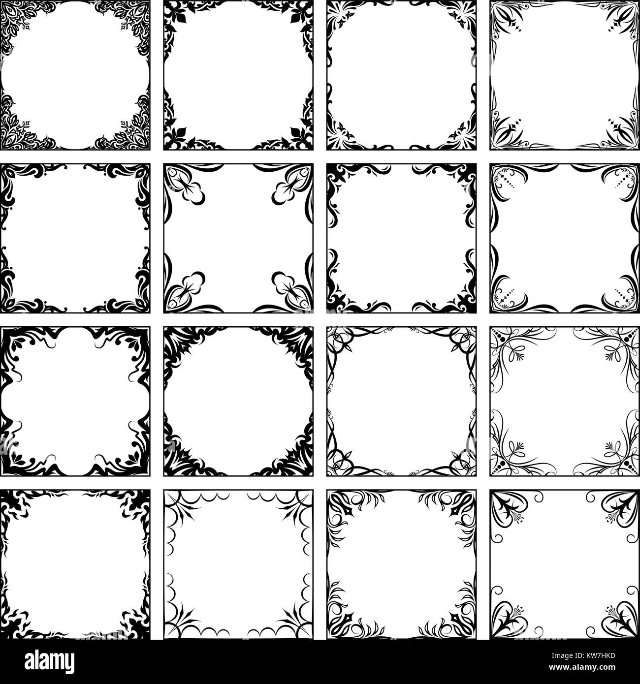 Angle set square Stock Vector Images - Alamy