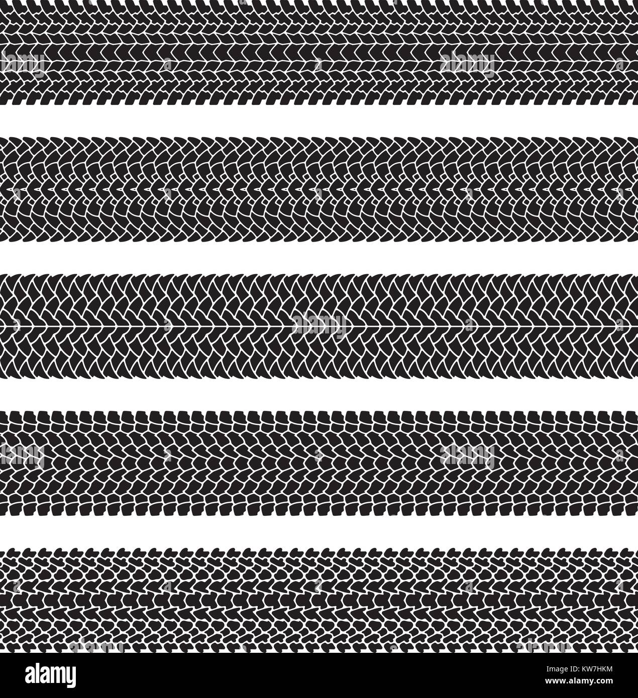 Tractor tyre tread outline Stock Vector Images - Alamy