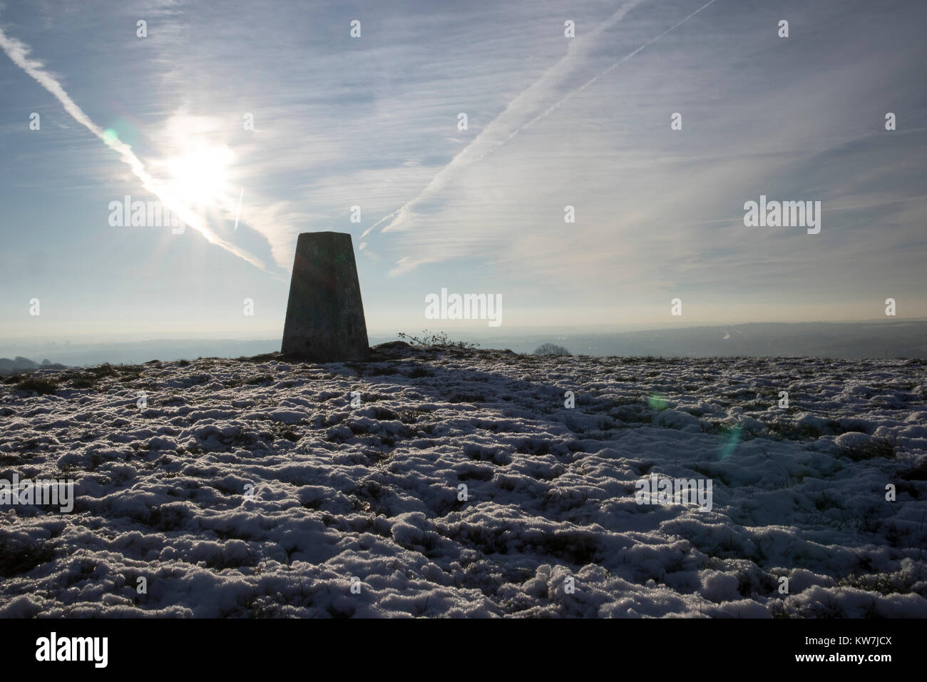 Rawdon trig point hi-res stock photography and images - Alamy