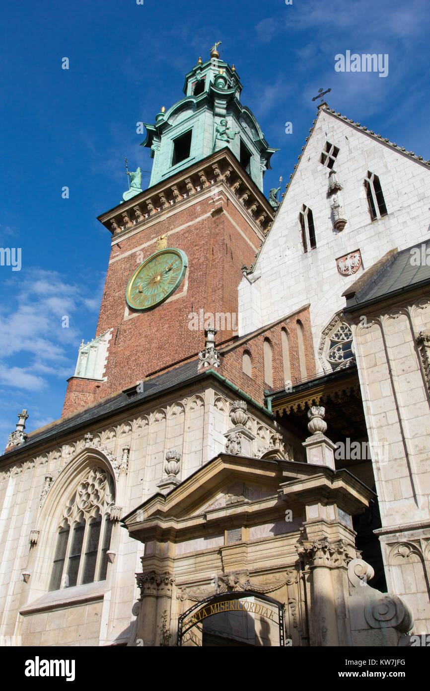 Close up of Iconic Buildings in Krakow, Poland Stock Photo - Alamy