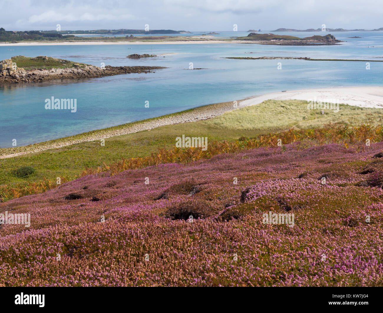 River estuary running into the ocean Stock Photo - Alamy
