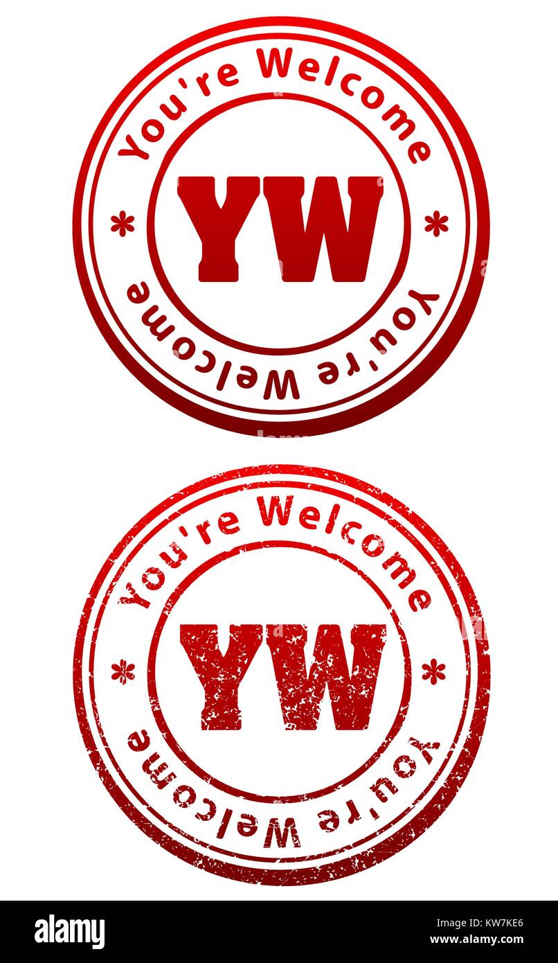 Welcome circle Stock Vector Images - Alamy