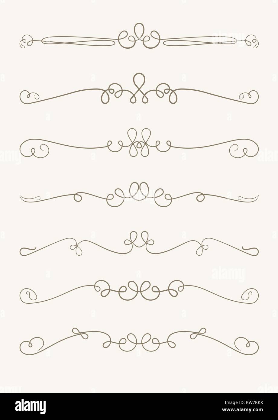 Beautiful dividers hi-res stock photography and images - Alamy