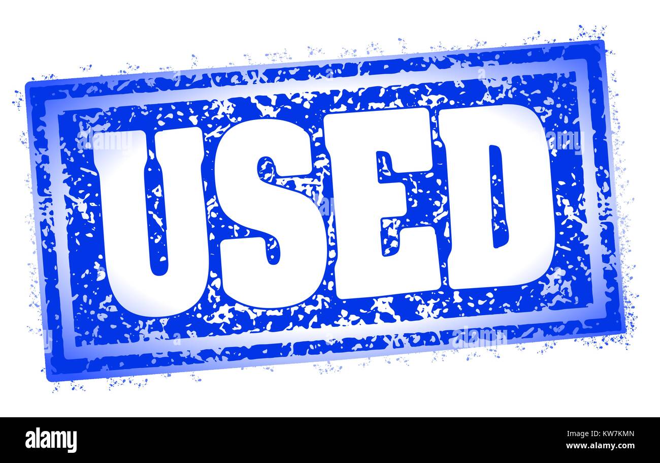 Blue rectangular grunge style rubber stamp Used Stock Vector Image ...