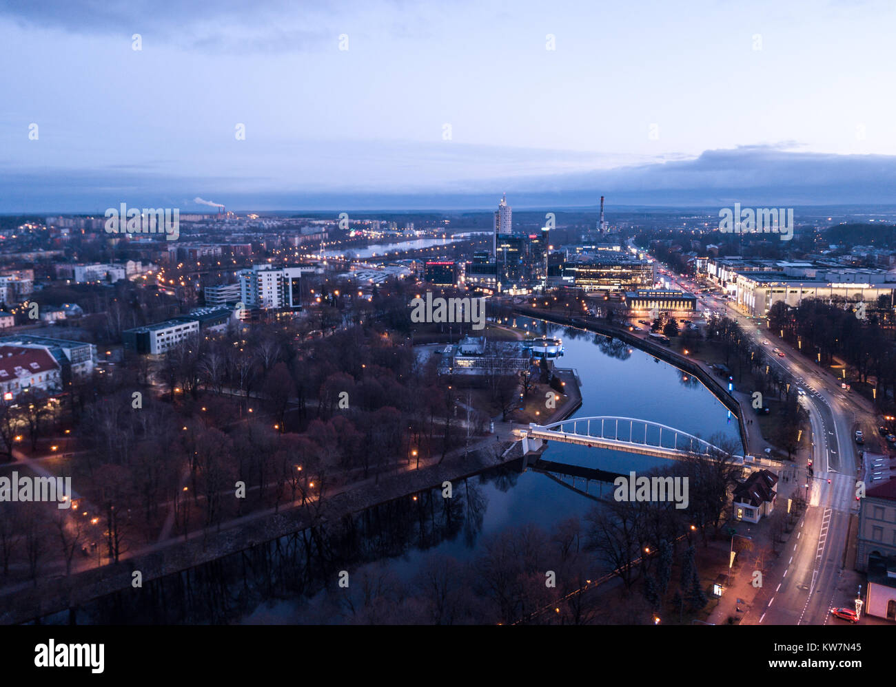 Tartu aerial hi-res stock photography and images - Alamy