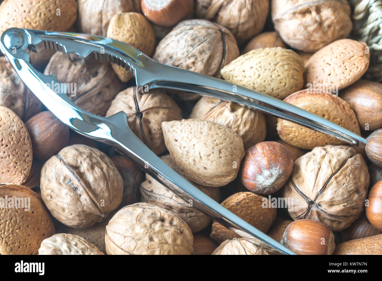 Assortment of nuts Stock Photo - Alamy