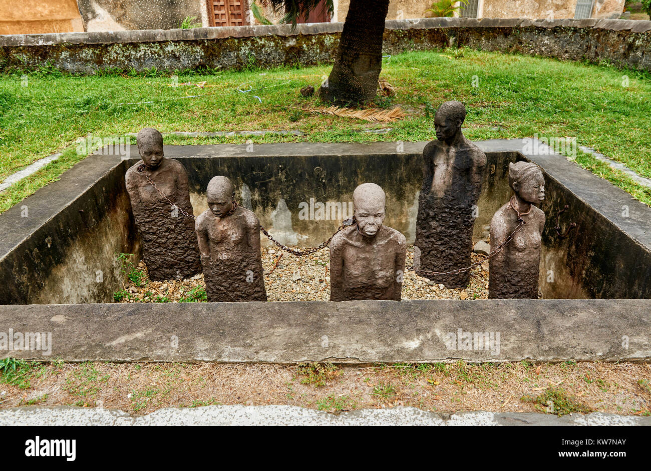 Slavery memorial in stone town hi-res stock photography and images - Alamy