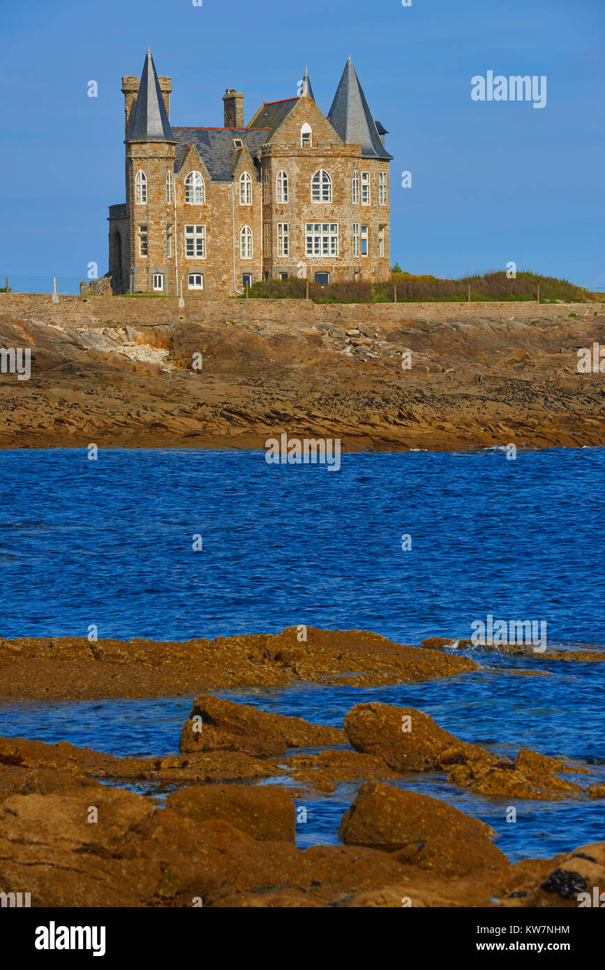 Turpault castle, Quiberon, Cote Sauvage, Wild Coast, Morbihan, Lorient ...