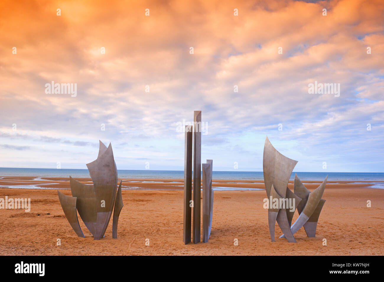 Second World War Monument, Les Braves, Vierville Sur Mer, D Day ...