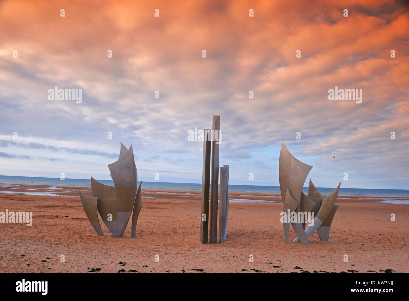 Second World War Monument, Les Braves, Vierville Sur Mer, D Day ...