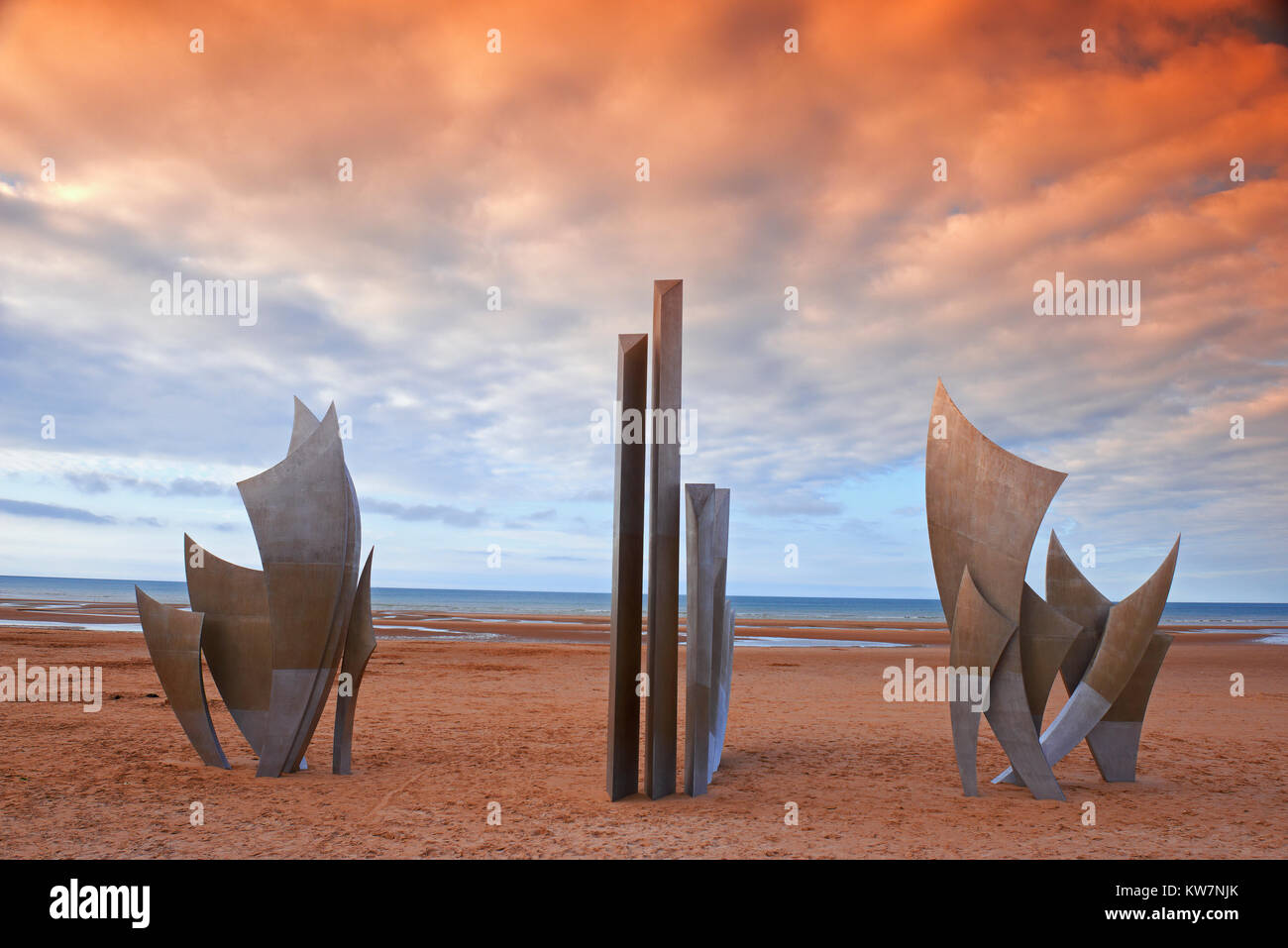 Second World War Monument, Les Braves, Vierville Sur Mer, D Day ...