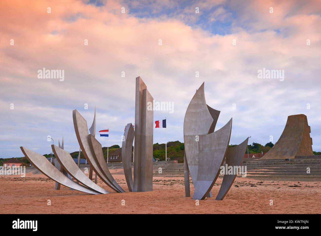 Second World War Monument, Les Braves, Vierville Sur Mer, D Day ...