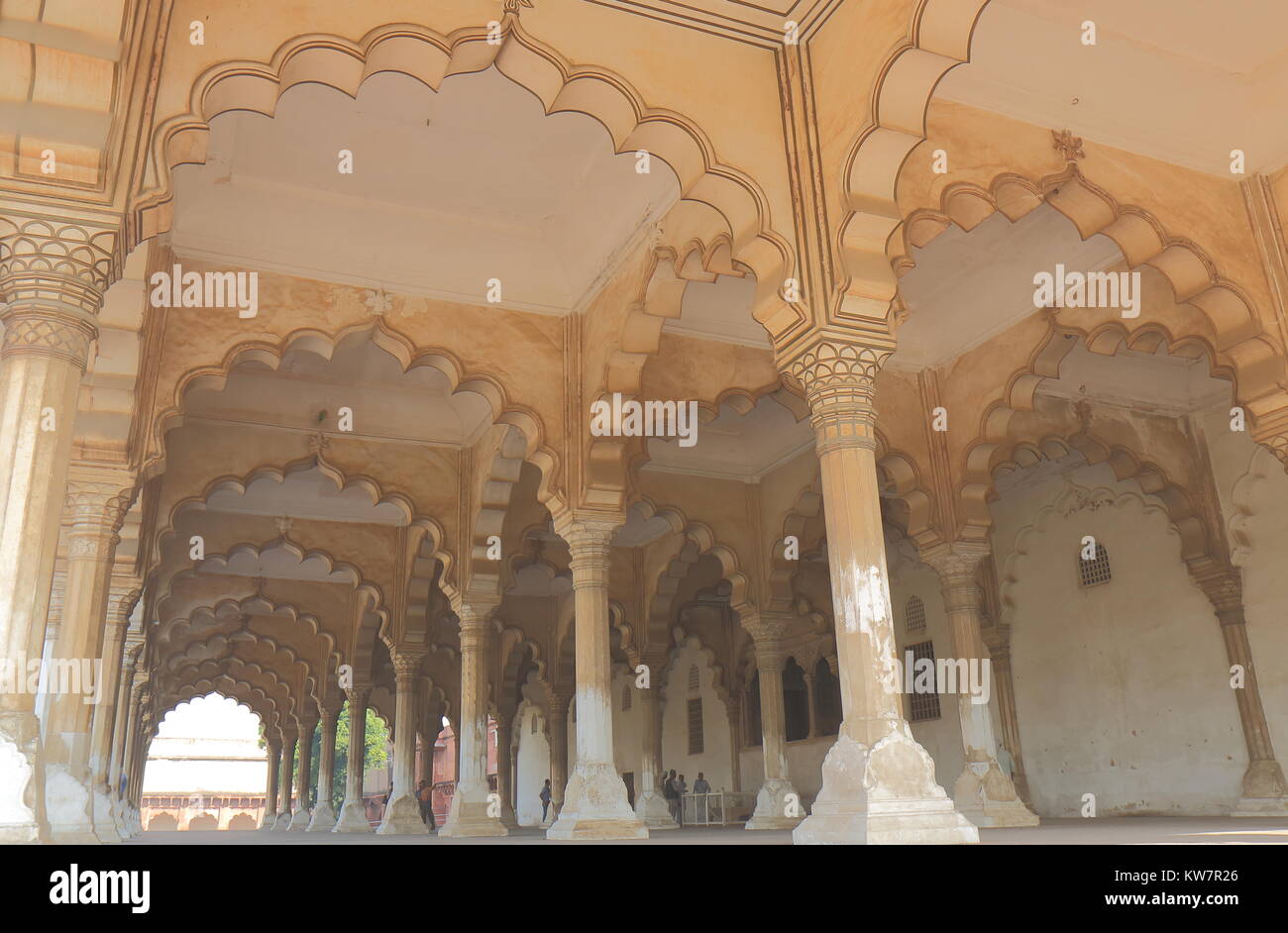 Agra fort historical architecture Agra India Stock Photo - Alamy