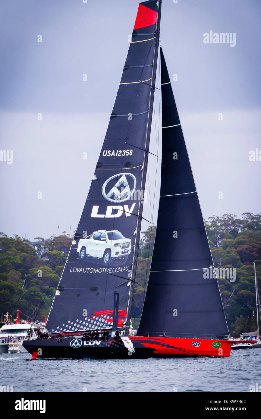 LDV Comanche skippered by Jim Cooney pictured prior to the start of the ...