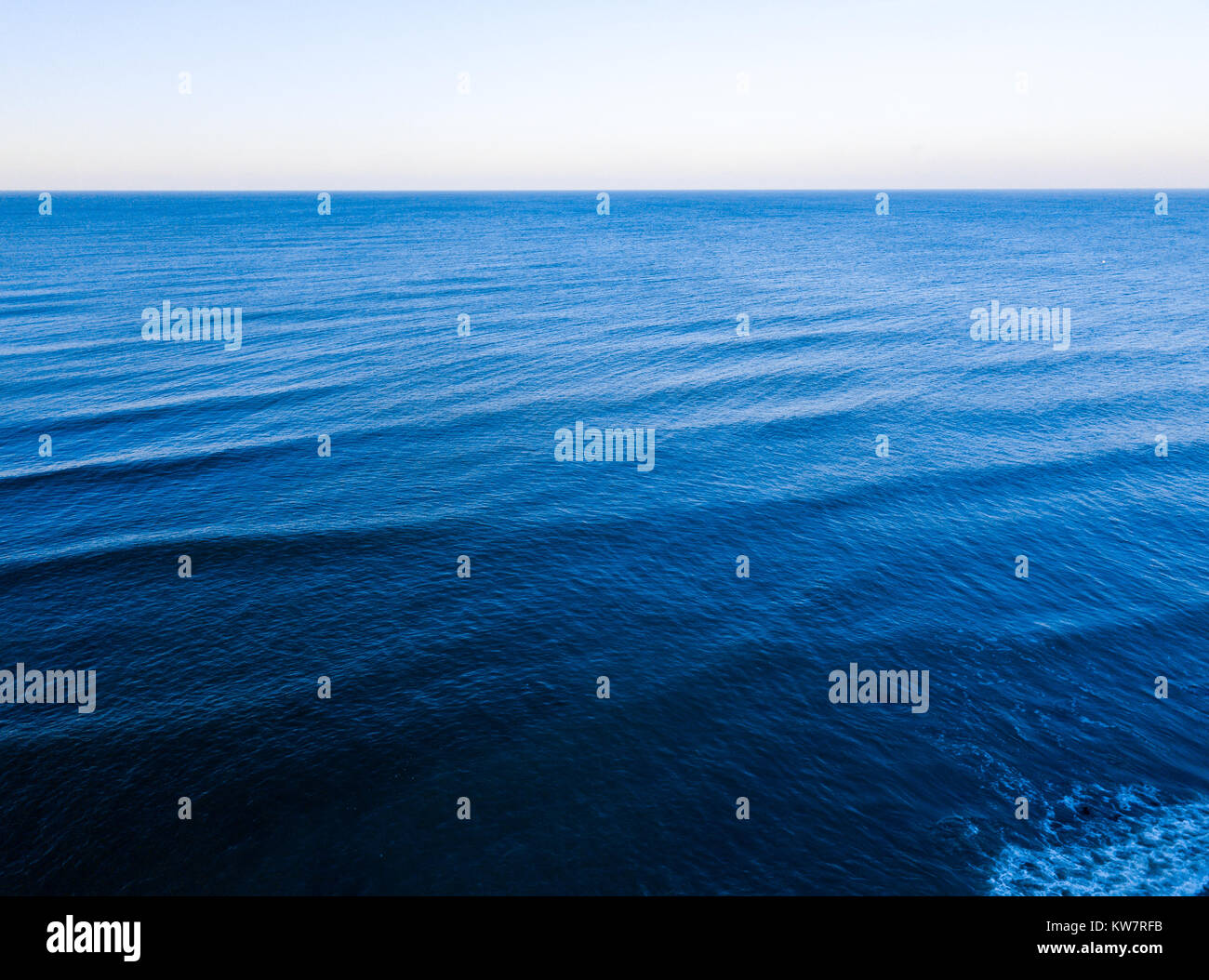 Aerial view sea surface water hi-res stock photography and images - Alamy