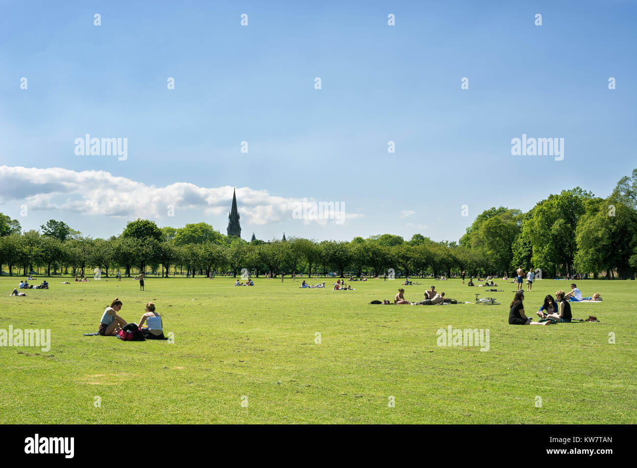 Edinburgh Meadows Summer High Resolution Stock Photography and Images ...