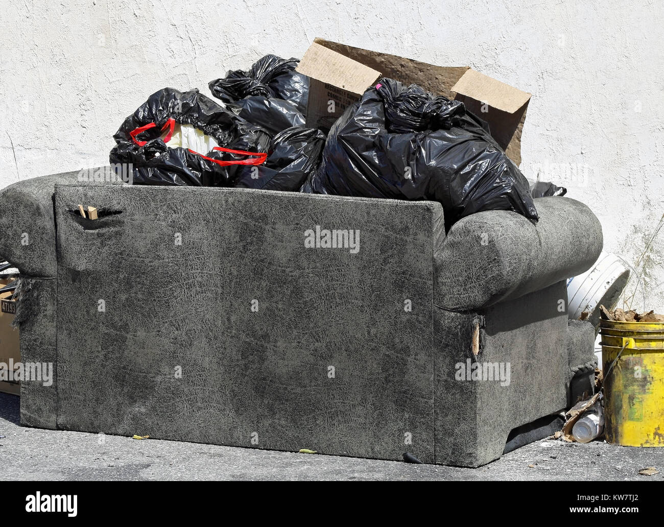 Discarded furniture hi-res stock photography and images - Alamy