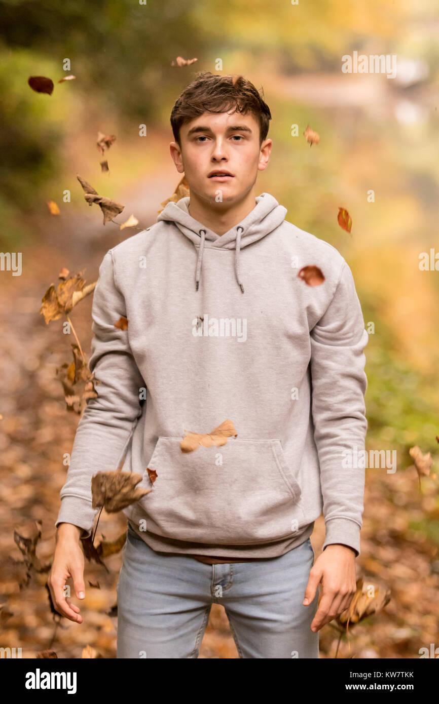 Teenage boy falling hi-res stock photography and images - Alamy