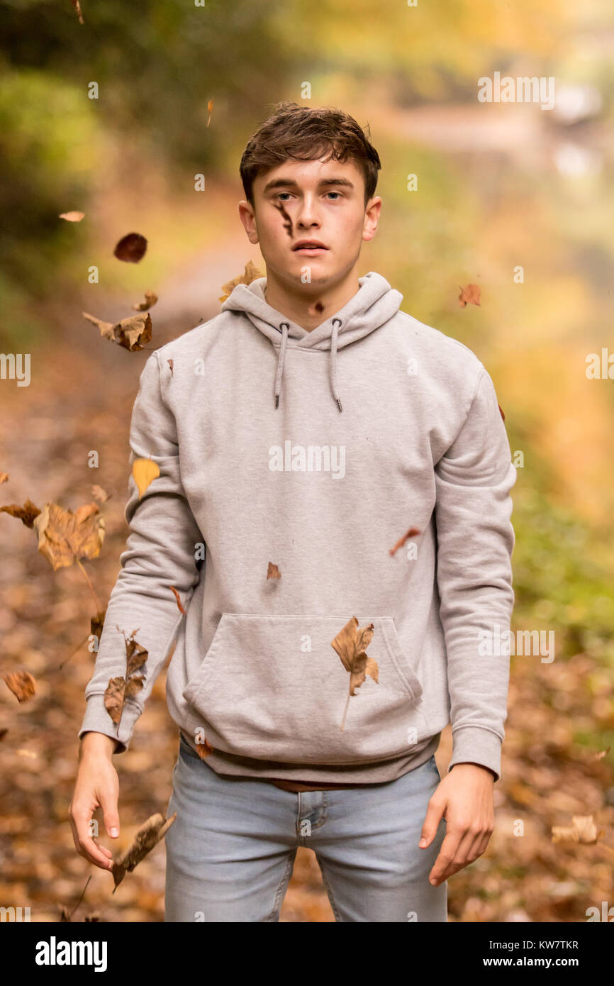 Teenage boy falling hi-res stock photography and images - Alamy