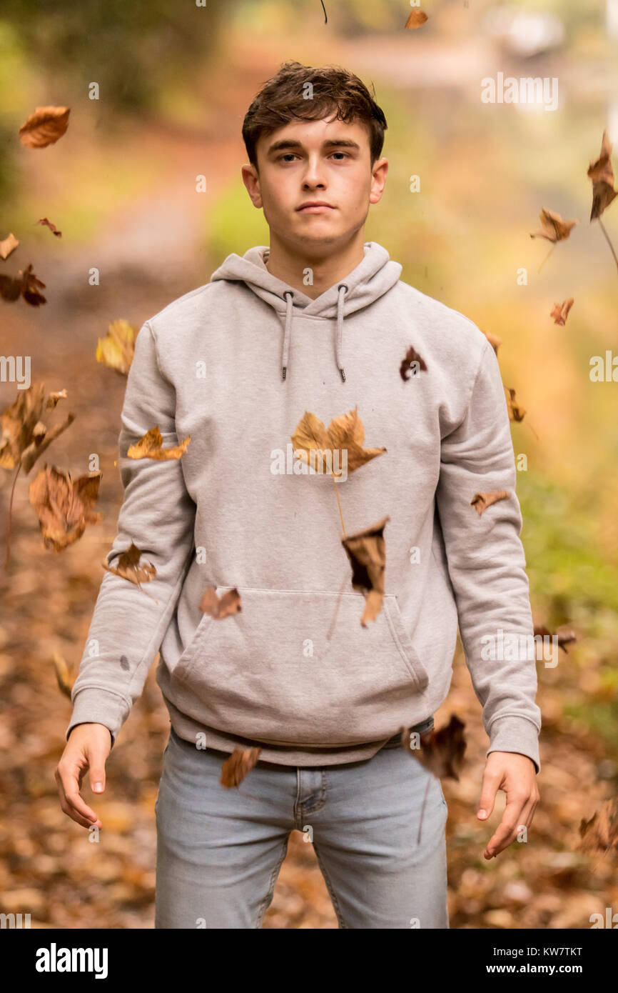 Teenage boy falling hi-res stock photography and images - Alamy