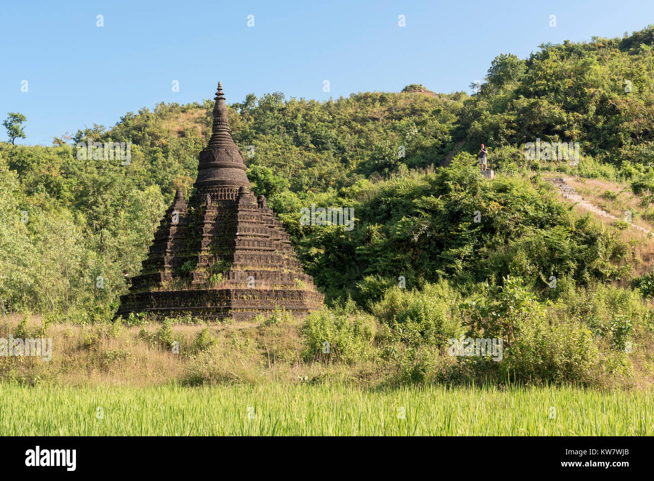 U mong temple hi-res stock photography and images - Alamy